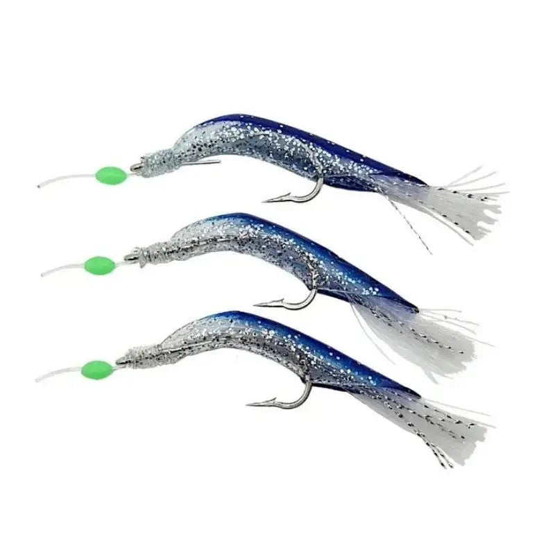 Saltwater Pro by Dennett 3 Hook Dreamer Rig - Hook Size 1/0 (blue or Red) – Stewart and Gibson Ltd