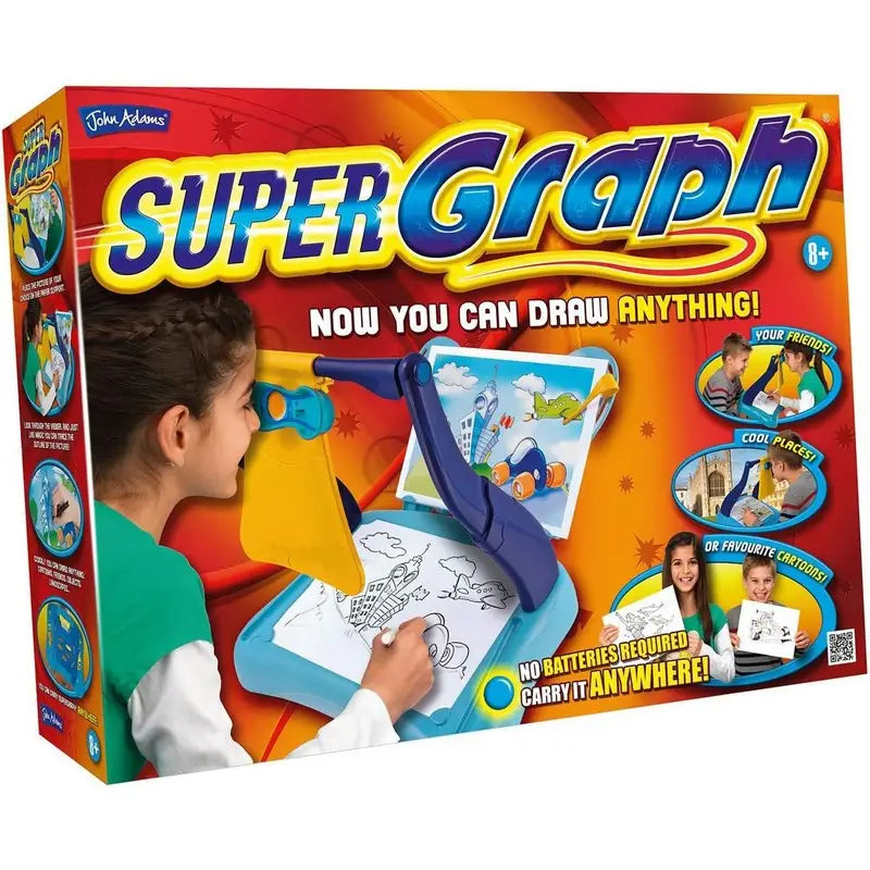 John Adams Supergraph Drawing Station Age 8+ - Stewart and Gibson Ltd