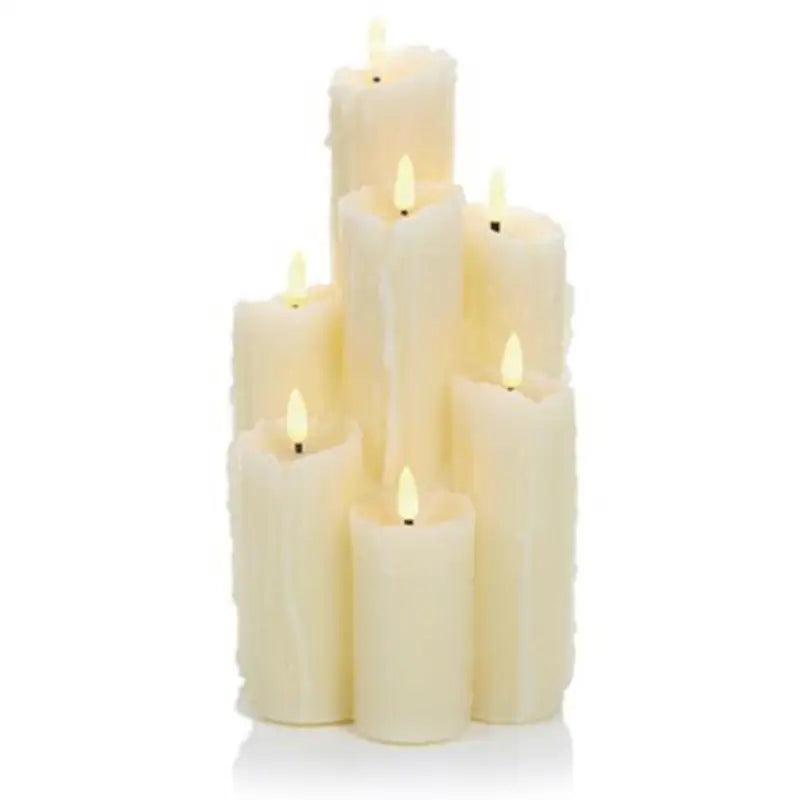 Premier Flickabright Timer Functioned Battery Operated Wax Candle 7 Piece – Stewart and Gibson Ltd