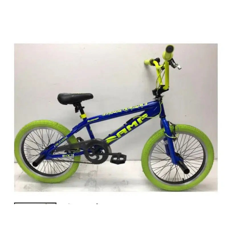 16’’ Ignite Ramp Bmx Mx3 Bike - Blue & Yellow - Stewart and Gibson Ltd