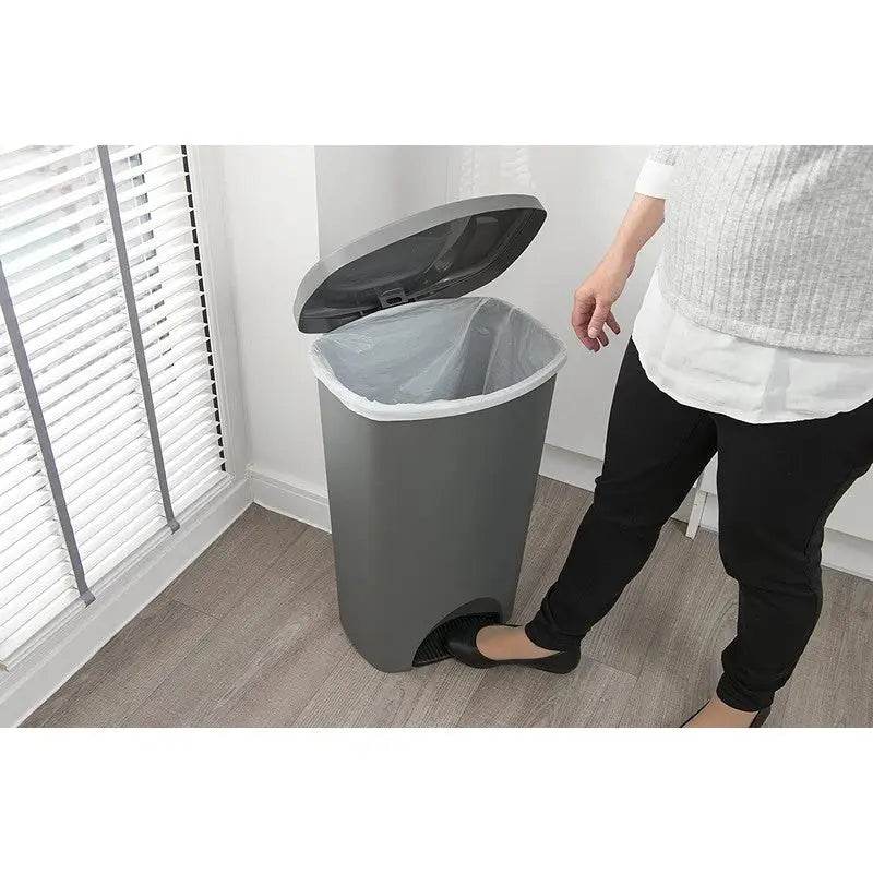 Addis 50 Litre Pedal Waste Bin - Black / Linen Available - Stewart and ...