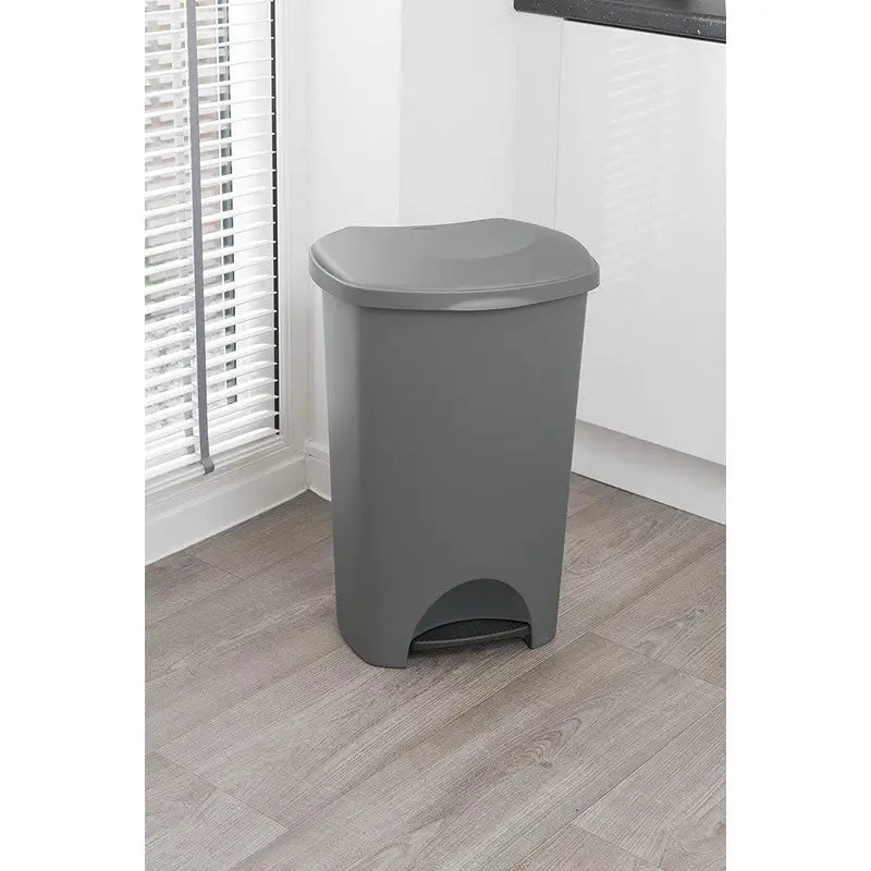 Addis 50 Litre Pedal Waste Bin - Black / Linen Available - Stewart and ...