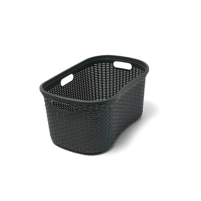 Addis Laundry Sense Faux Rattan Hipster Basket 40l - Various Colours ...