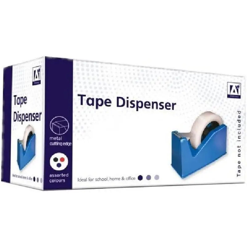 Anker Metal Edge Tape Dispenser Assorted Colours - Stewart and Gibson Ltd
