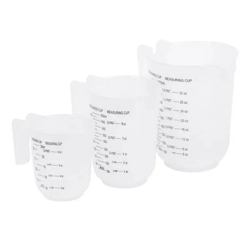 Ashley Measuring Jugs - 250ml 500ml & 1l - Stewart and Gibson Ltd