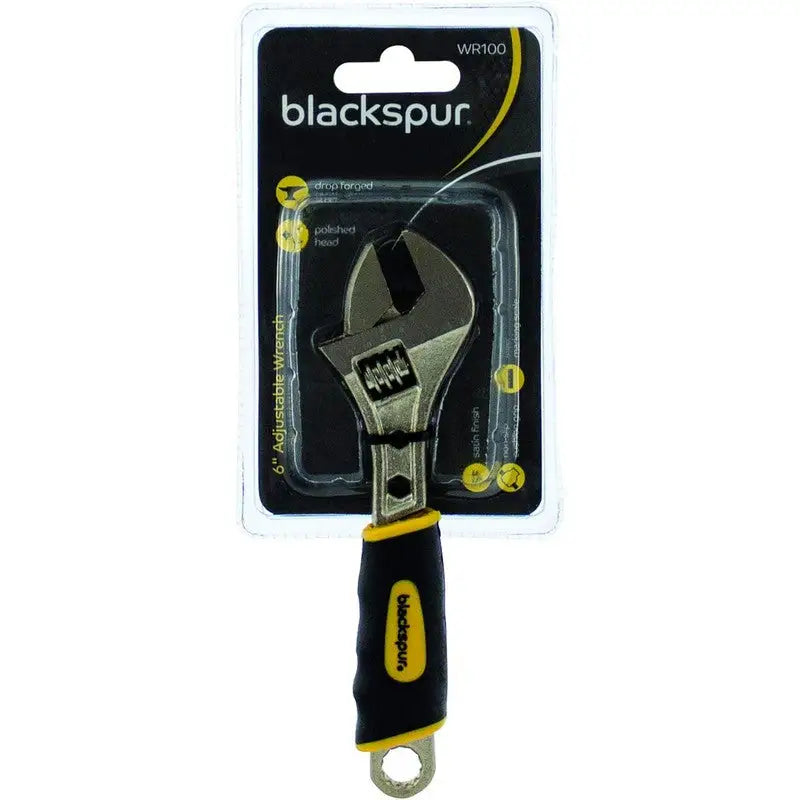 Blackspur Adjustable Wrench - 6 Inch - Stewart and Gibson Ltd