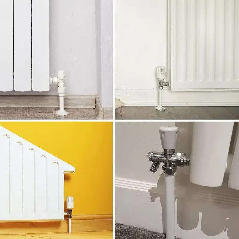 Blackspur Radiator Pipe Sleeves 8 Pack White Rs200 - Stewart and Gibson Ltd