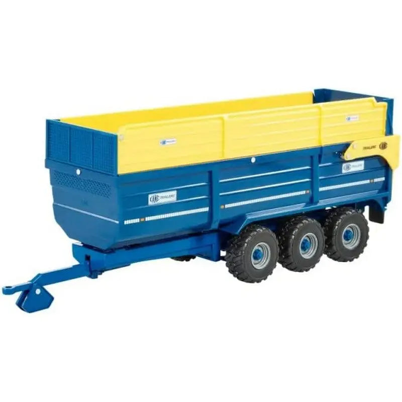 Britains Tri-axe Halfpipe Silage Trailer 1:32 Scale - Stewart and ...