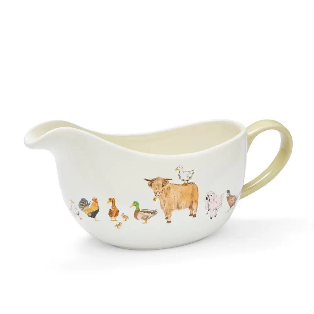 Buttercup Farm- Ceramic Extra Large Gravy Boat - Stewart and Gibson Ltd