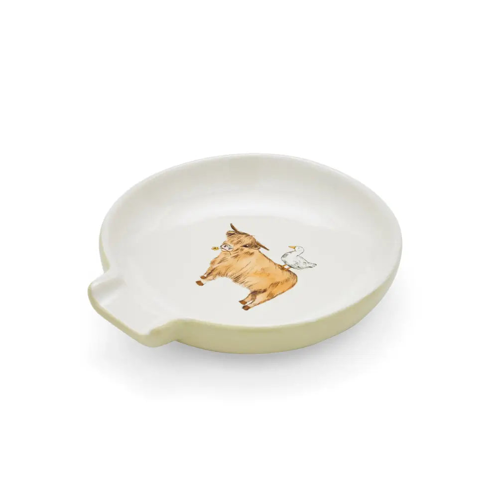 Buttercup Farm - Ceramic Spoon Rest Large - Stewart and Gibson Ltd
