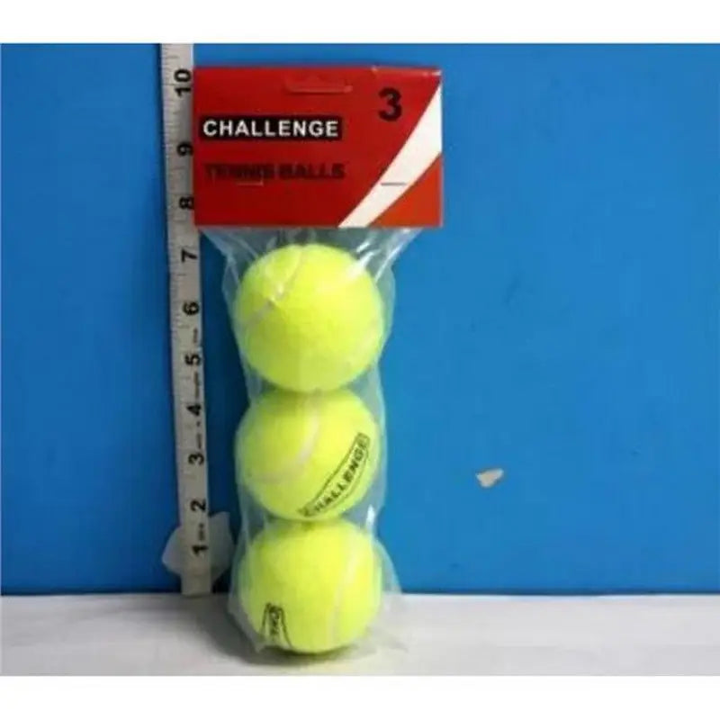 Challenge Pack of 3 Tennis Balls - Stewart and Gibson Ltd