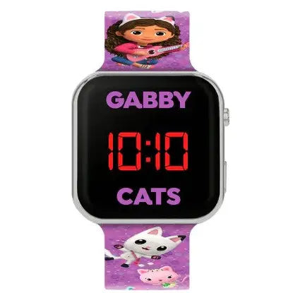 Childrens Gabby’s Dollhouse Led Watch - Stewart and Gibson Ltd