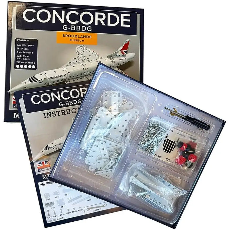 Concorde Metal Construction Set (269 Pieces) - Stewart and Gibson Ltd