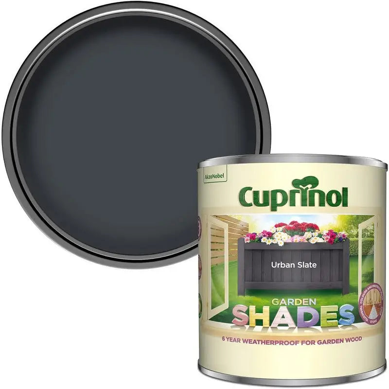 Cuprinol Garden Shades Urban Slate - 1 Litre - Stewart and Gibson Ltd