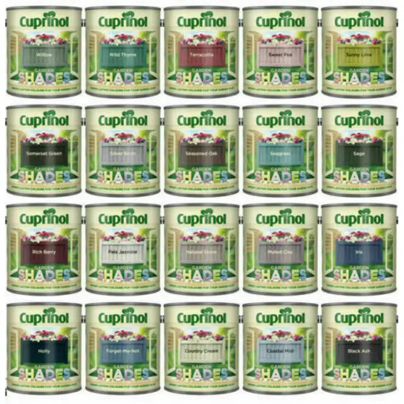 Cuprinol Shades Garden Furniture Paint 2.5 Litres - Colours as Stocked ...