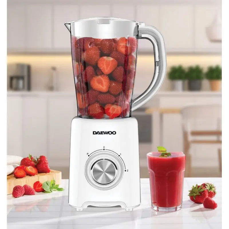 Daewoo Table 500w Jug Blender - white - Stewart and Gibson Ltd