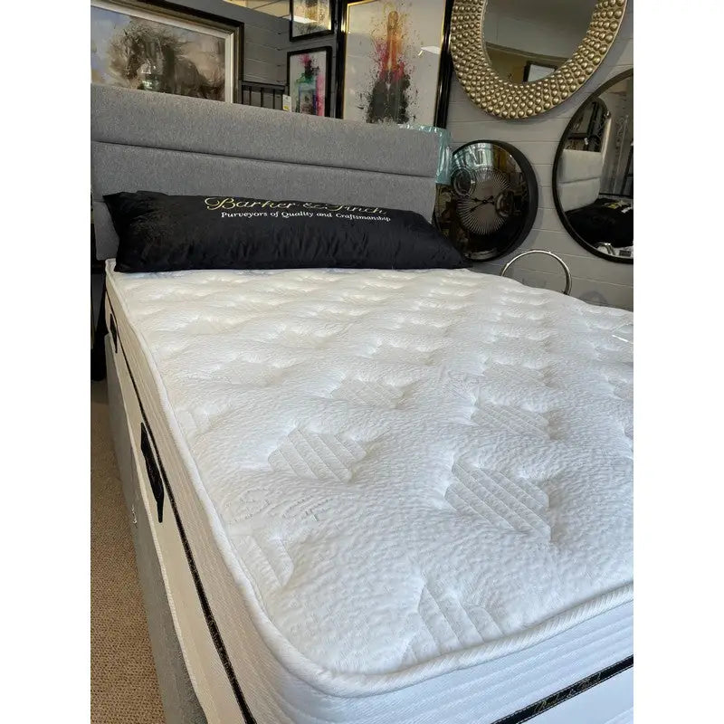 Easy Rest 2 Drawer Grey Divan Bed Set Including Savoy Mattress & Free ...