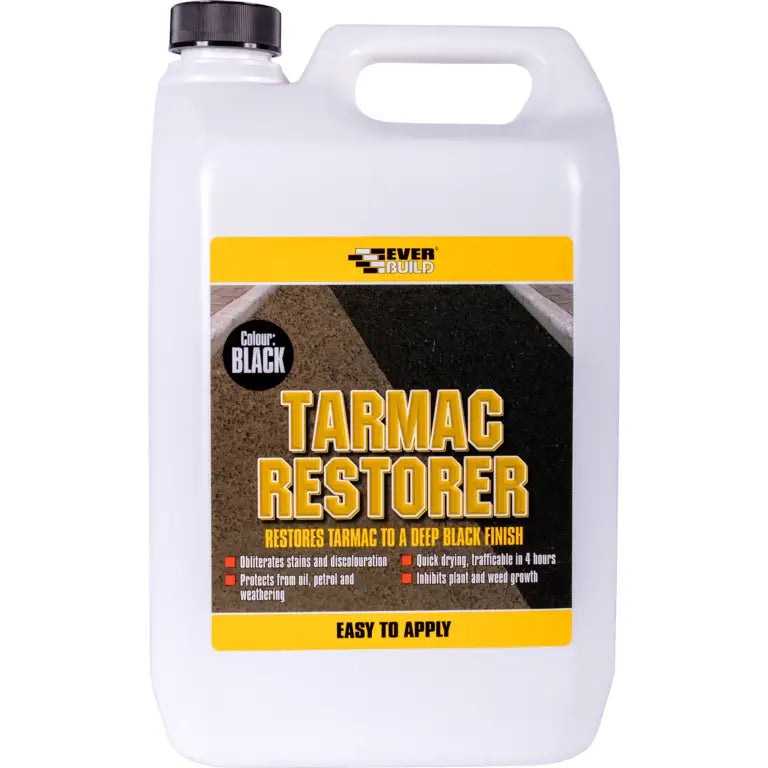 Everbuild Tarmac Restorer - 5 Litre - Stewart and Gibson Ltd