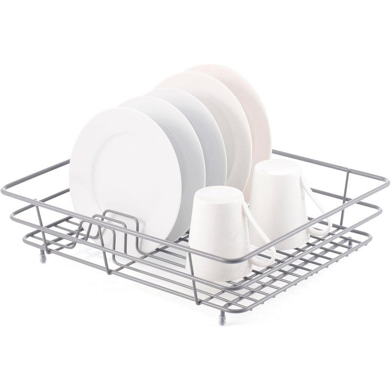 Casa & Casa Wire Coated Dish Rack Large - Grey – Stewart and Gibson Ltd
