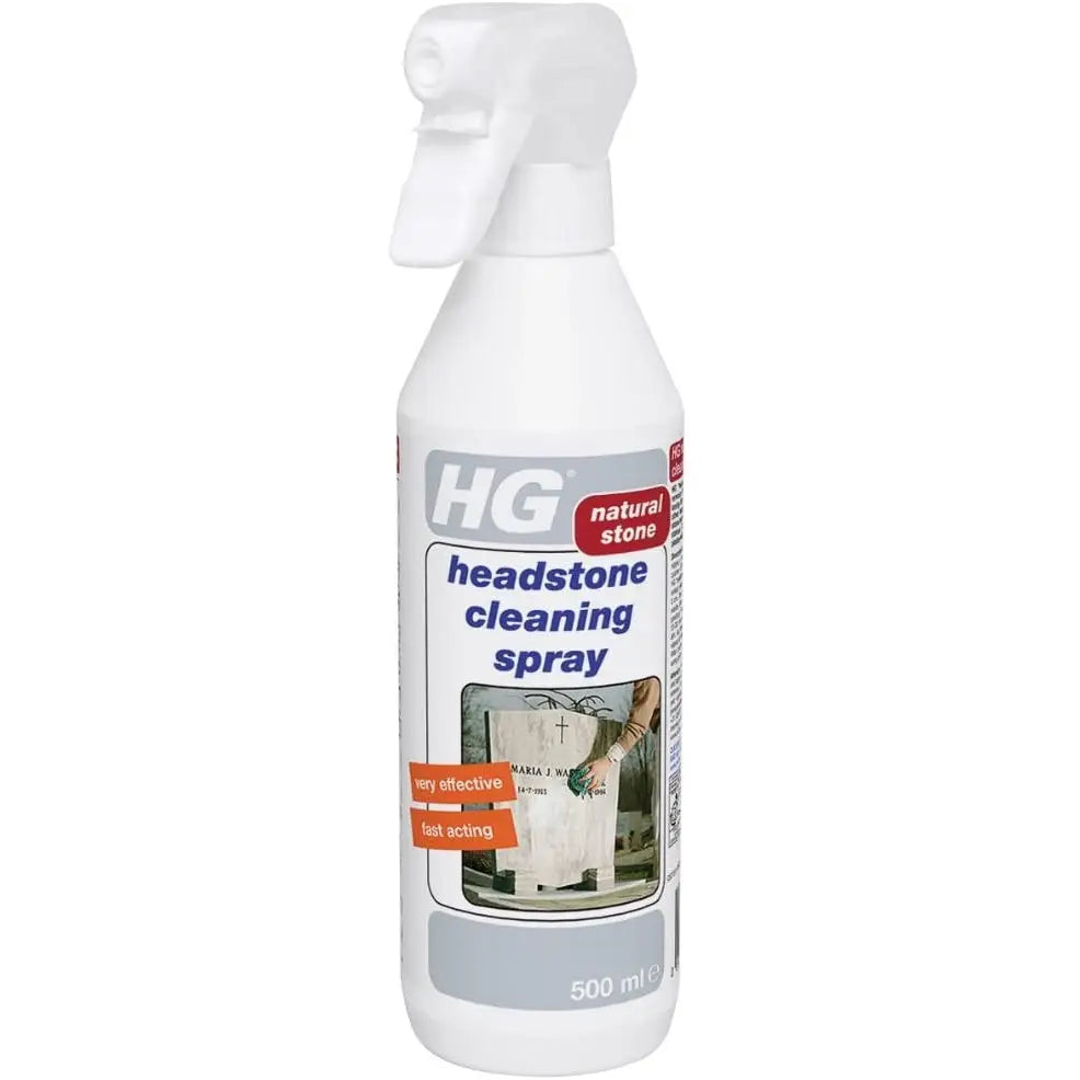 Hg Outdoors - Headstone Cleaner 500ml - Stewart and Gibson Ltd