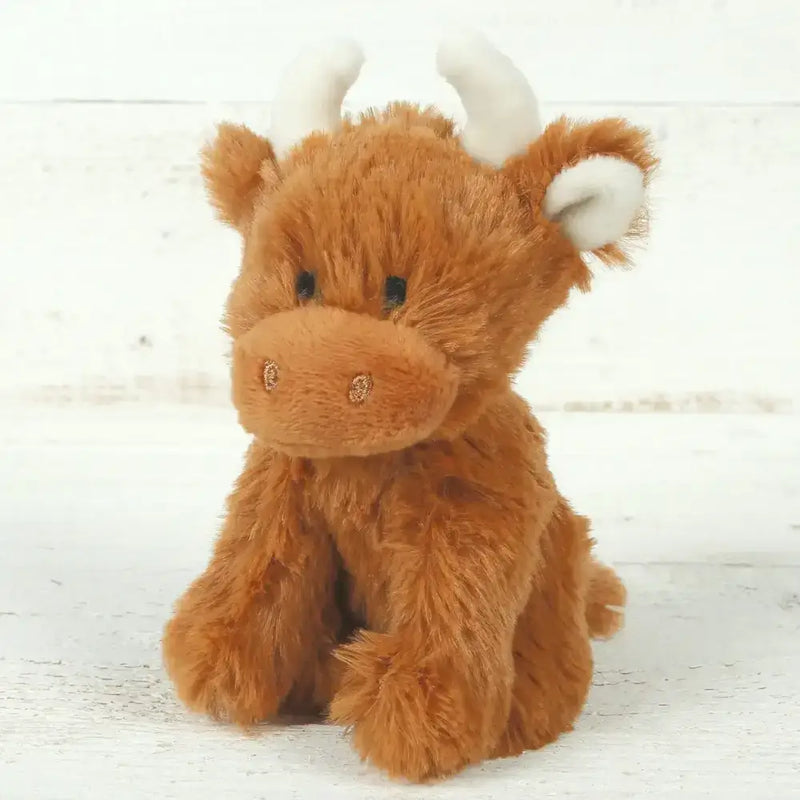 Highland Cow Large Teddy - Brown 30cm or 13cm - Assorted Sizes ...