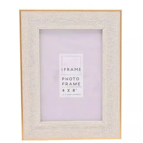 Iframe Gold Dimple Finish Frame 5" x 7" - Stewart and Gibson Ltd