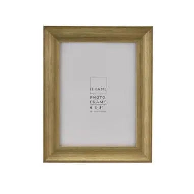 Iframe Gold Dimple Finish Frame 6" x 8" - Stewart and Gibson Ltd