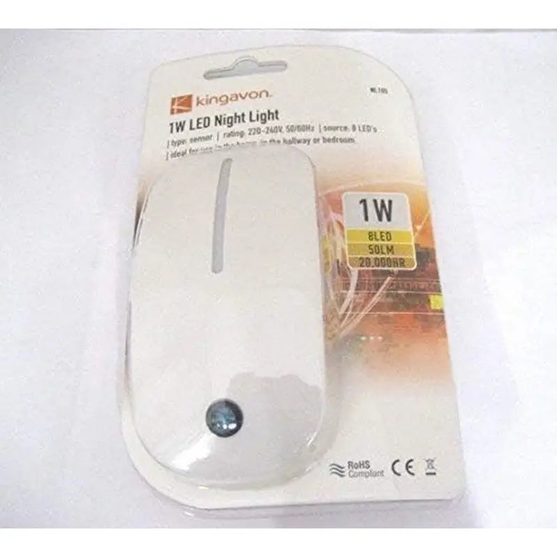 Kingavon 1w Led Night Light 8 Led - 50 Lumen - Stewart and Gibson Ltd
