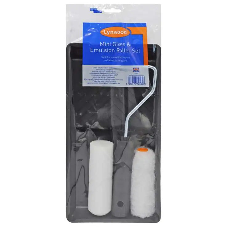 Lynwood Mini Gloss & Emulsion Roller Set - Stewart and Gibson Ltd