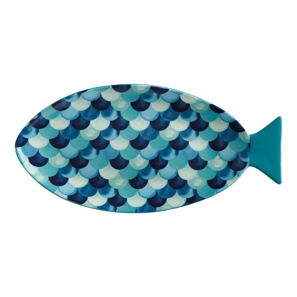 Maxwell & Williams Reef 40cm Fish Shaped Platter - Stewart and Gibson Ltd
