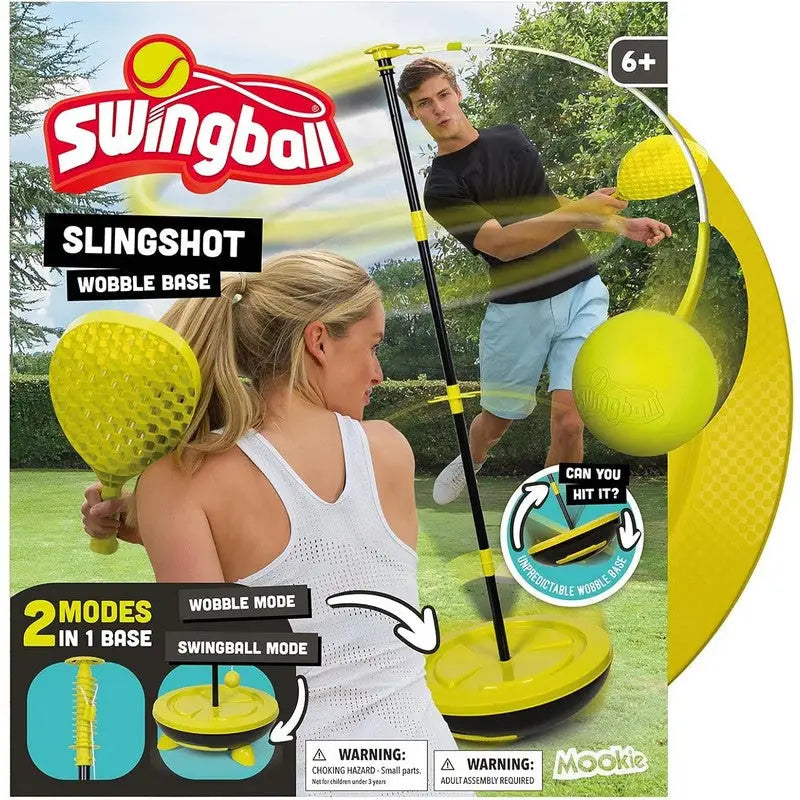 Mookie Slingshot Swingball with Wobble Base - Stewart and Gibson Ltd