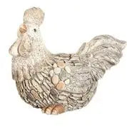 Pebble Stone Rooster Ornament - Stewart and Gibson Ltd