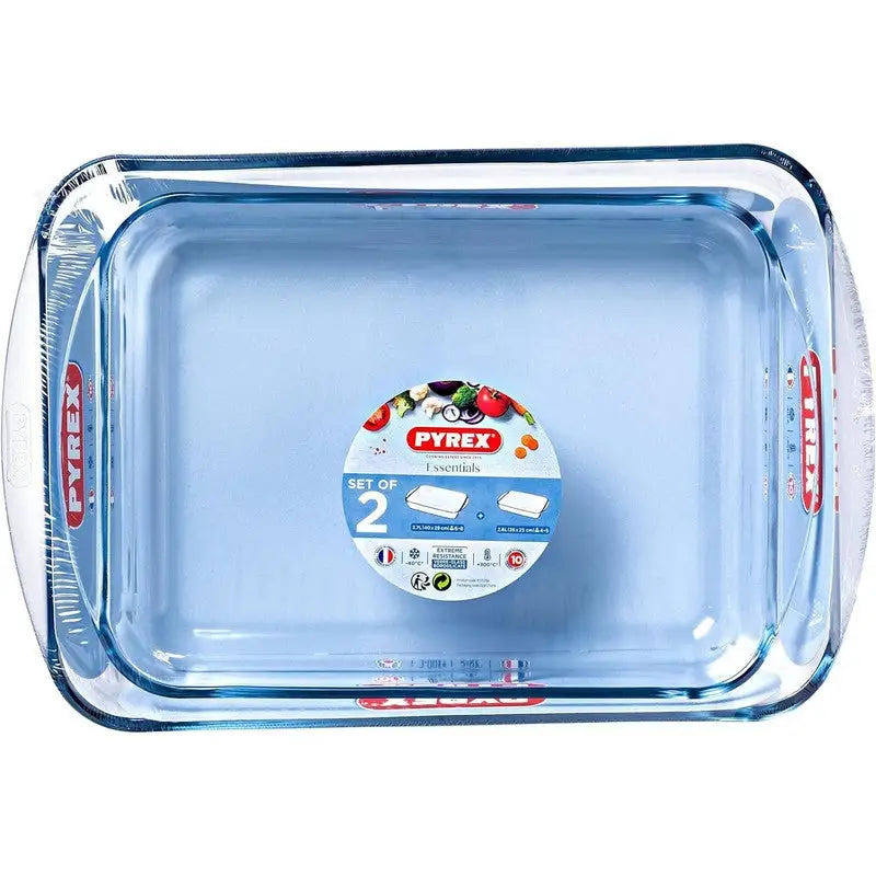 Pyrex Irresistible Rectangle Roaster Dish - Assorted Sizes Available ...