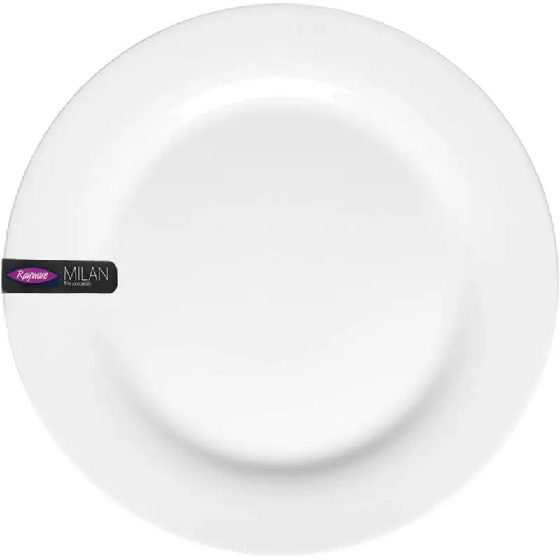 Rayware Milan White Side Plate - 20cm - Stewart and Gibson Ltd