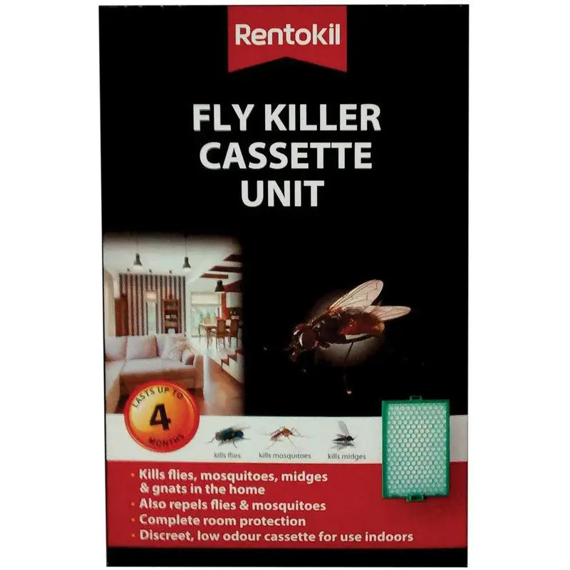 Rentokil Fly Killer Cassette Unit - (1 Cassette) - (expire Date August ...