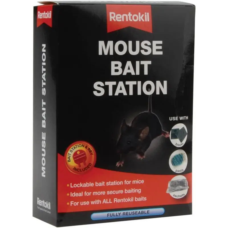 Rentokil Mouse Bait Station - Single - Stewart and Gibson Ltd