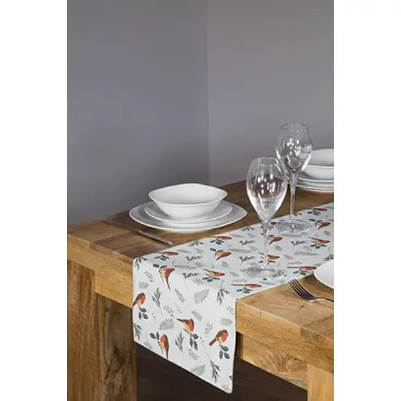 Robin Spot Reversable Table Runner 2m - Stewart and Gibson Ltd