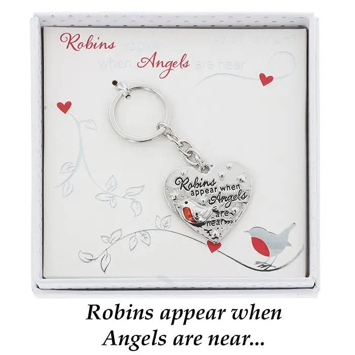 Robins Appear Message Keyring - Stewart and Gibson Ltd