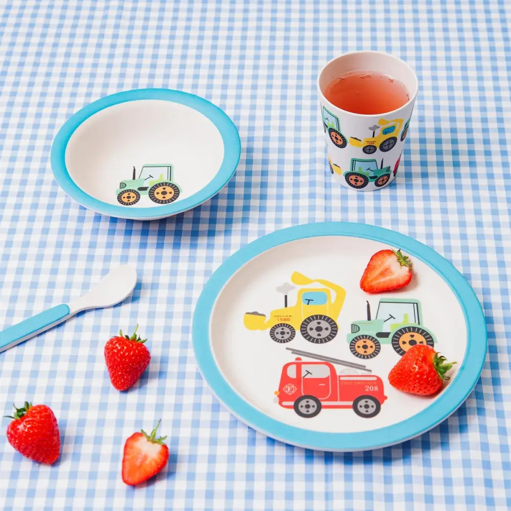 Sass & Belle Transport Bamboo Tableware Set - Stewart and Gibson Ltd