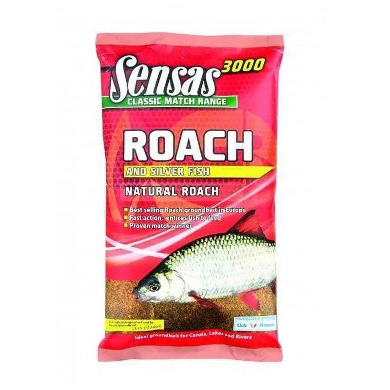 Sensas 3000 Classic Match Range Bait Roach and Silver Fish - Natural ...