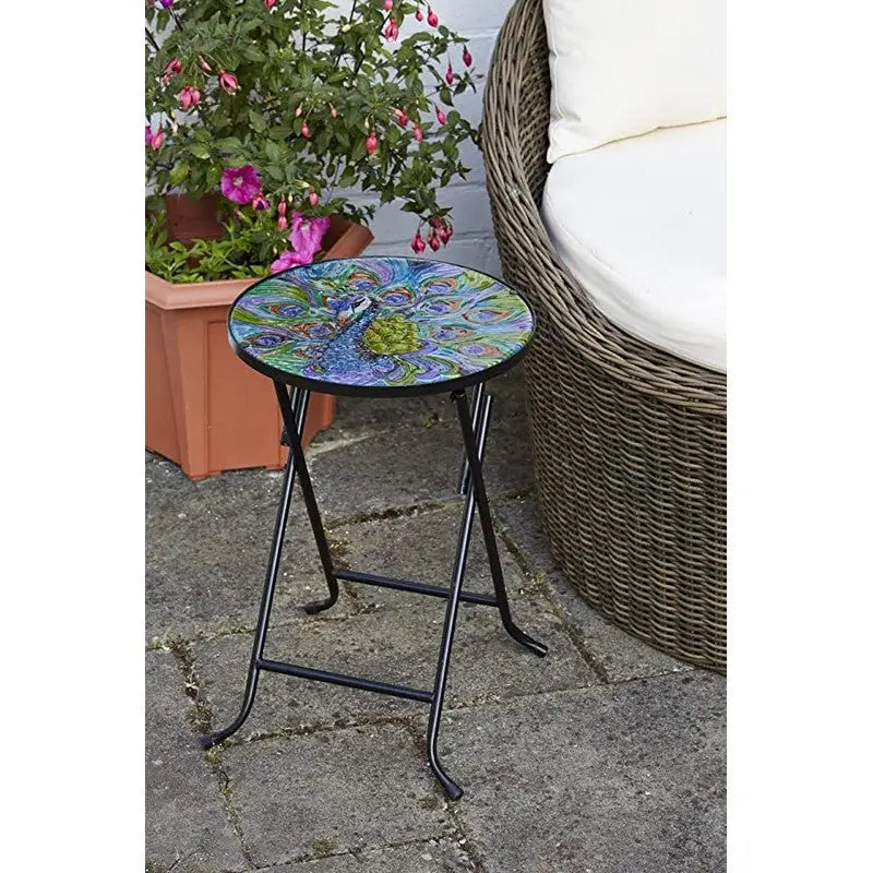 Smart Garden Peacock Glass Table - Stewart and Gibson Ltd