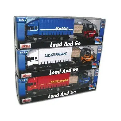 Teama Load and Go Assorted Lorry and Forklift Set - 1 Sent at Random ...