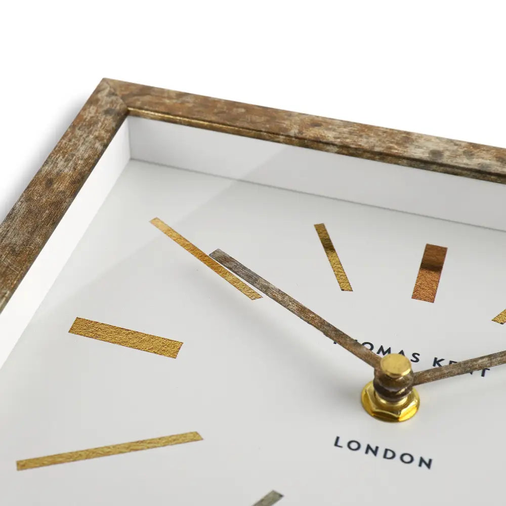 Thomas Kent 8 Inch Smithfield Mantel Clock - Bronze - Stewart and ...