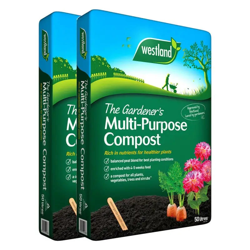Westland Multi Purpose Compost - 80 Litre - Bale (2 for £18 Deal ...