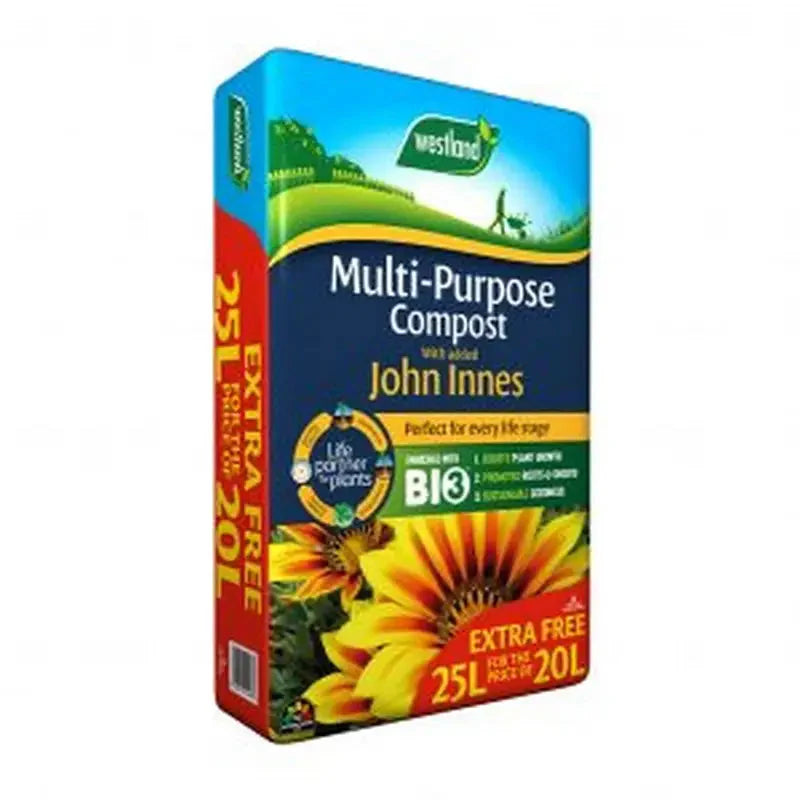 Westland Multi- Purpose Compost with John Innes - 50 Litre - Stewart ...